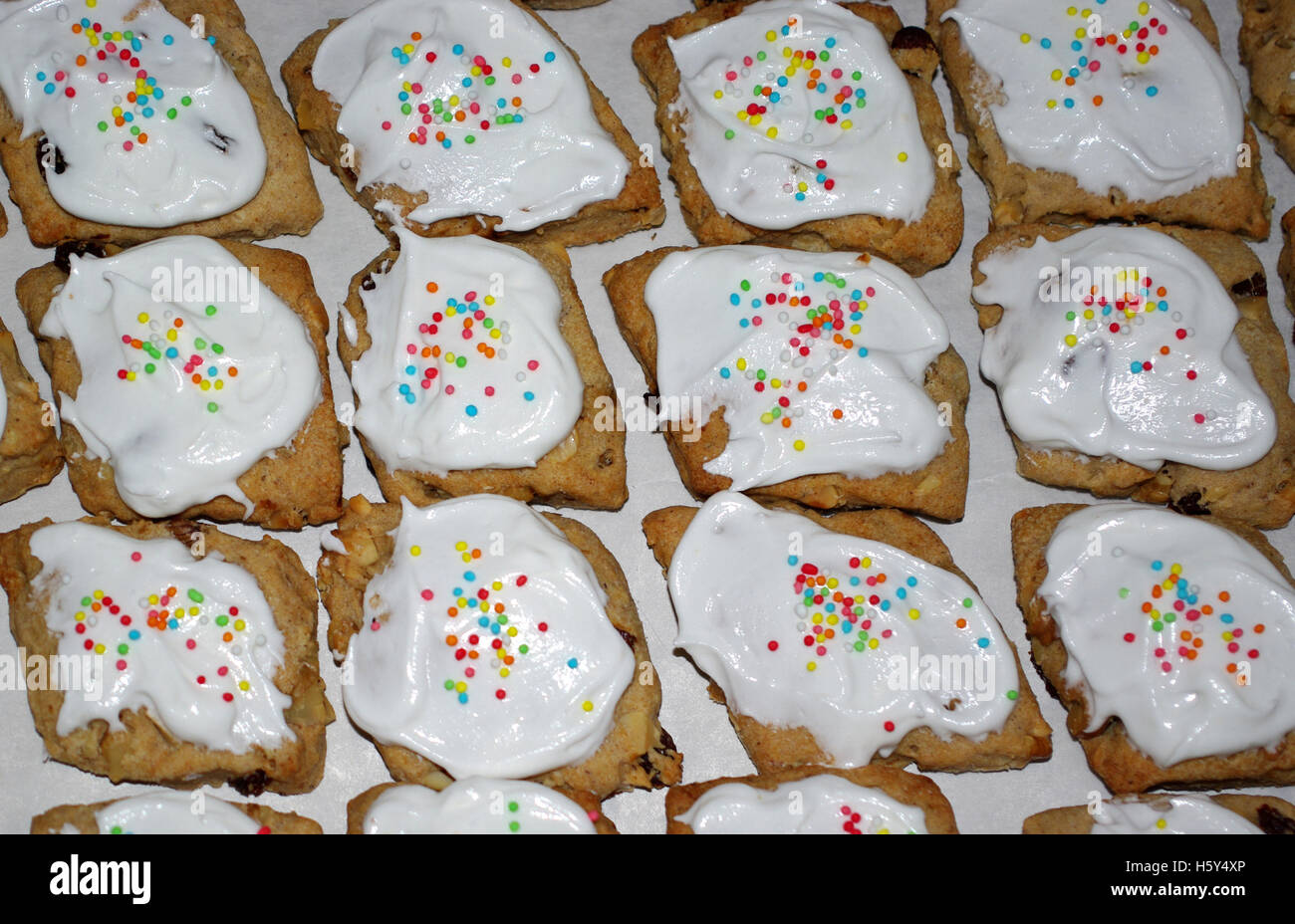 Papassine, Sardinian typical dessert Stock Photo - Alamy