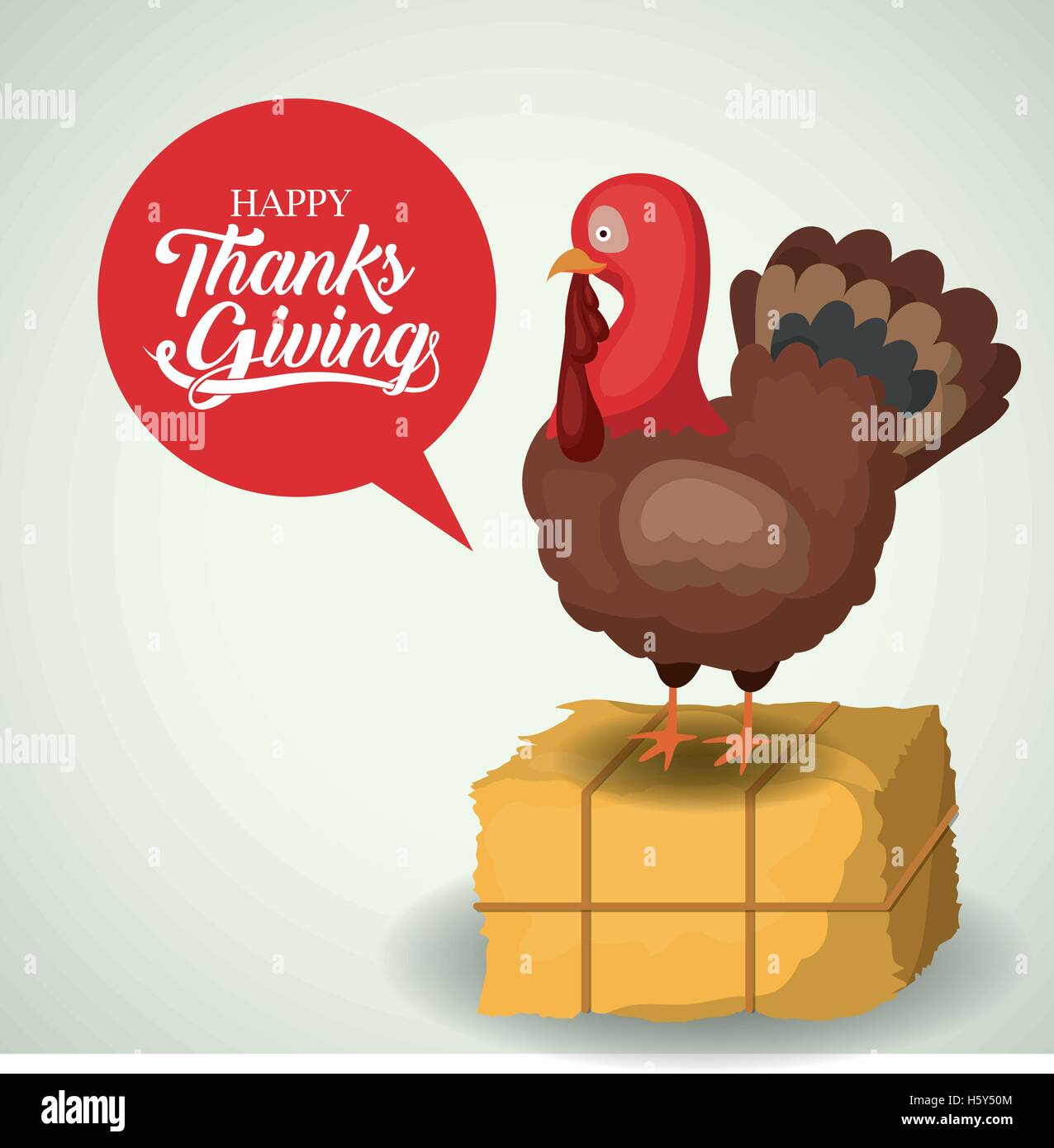 turkey and hay of Thanks given design Stock Vector Image & Art - Alamy
