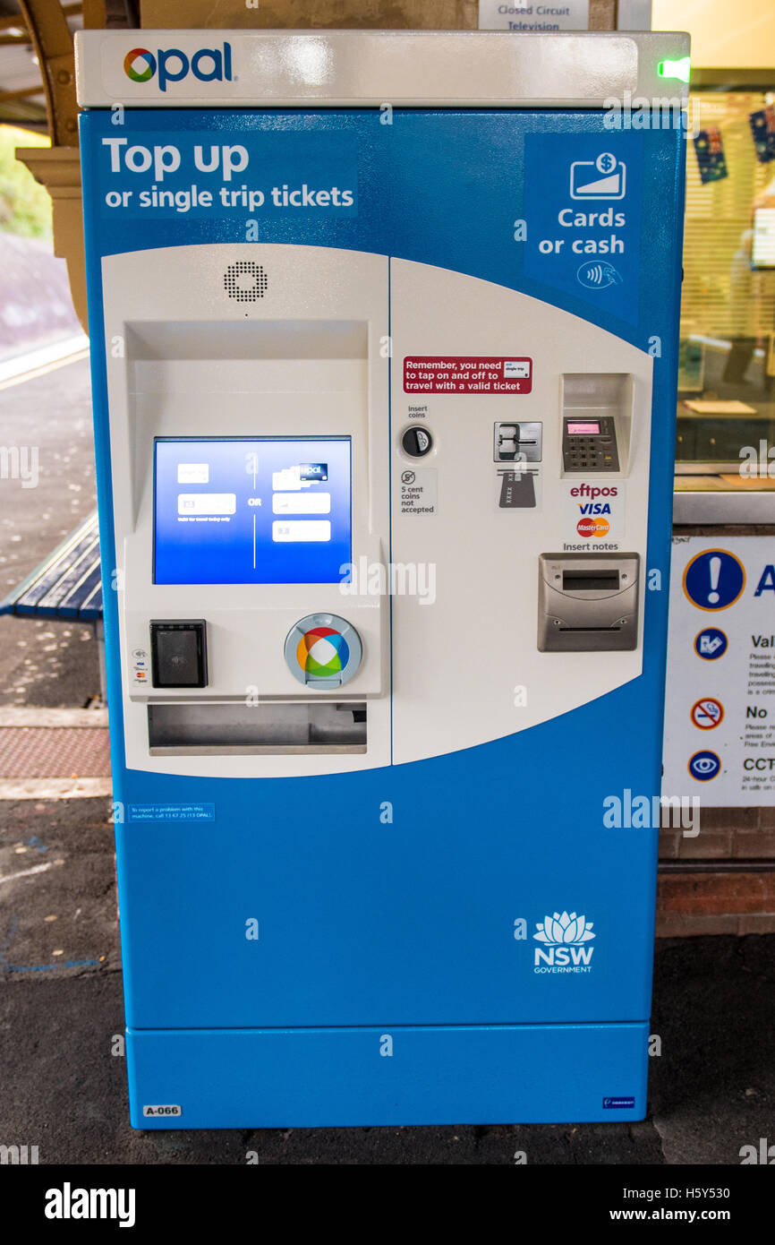 Opal Ticket Machine High Resolution Stock Photography and Images - Alamy