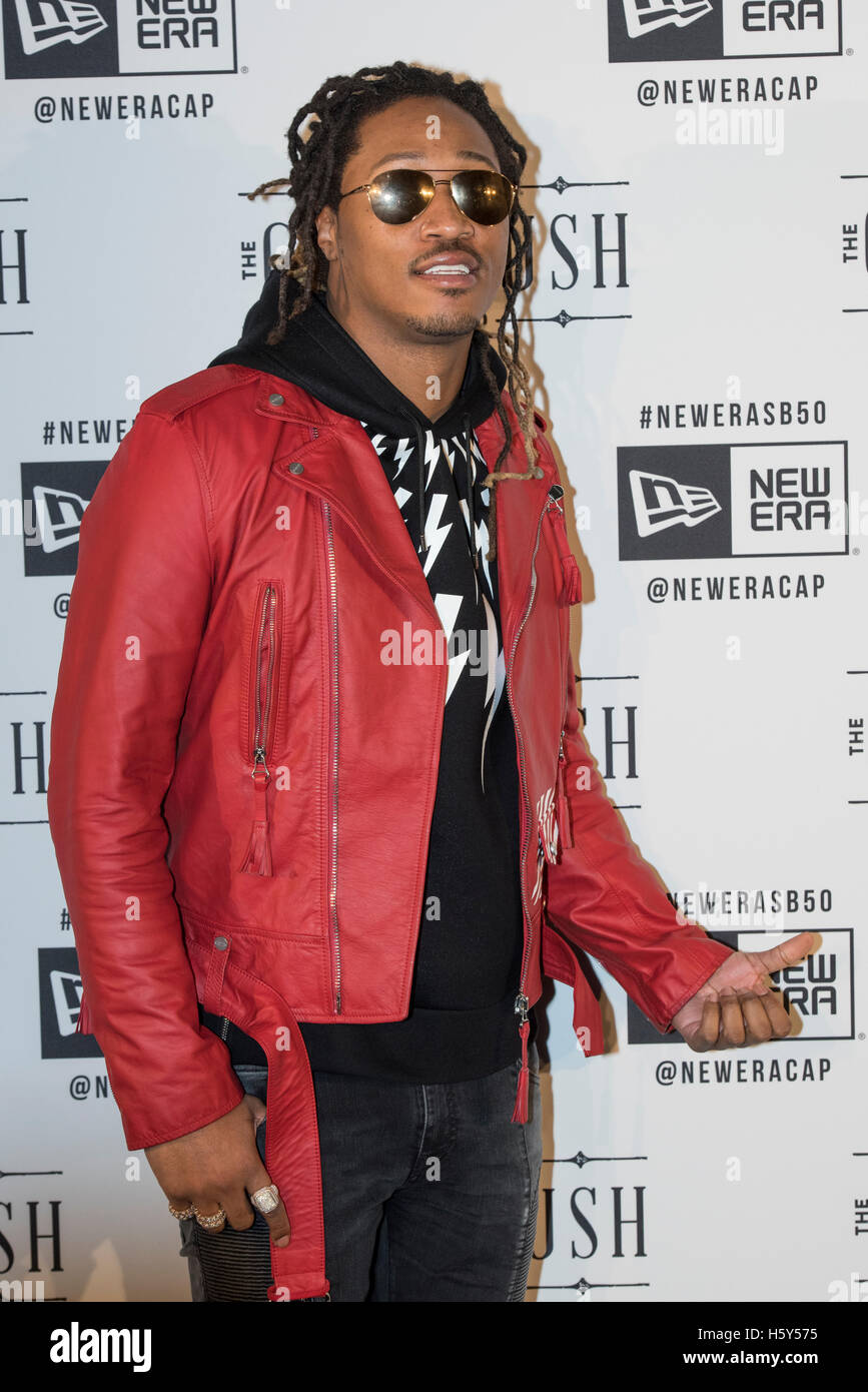 Hip hop artist Future arrives on the red carpet at the Gold Rush ...