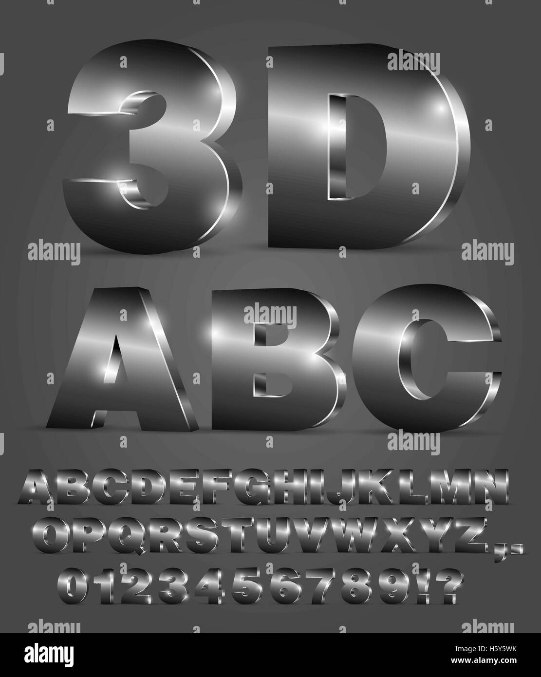alphabet vector font Stock Vector Image & Art - Alamy