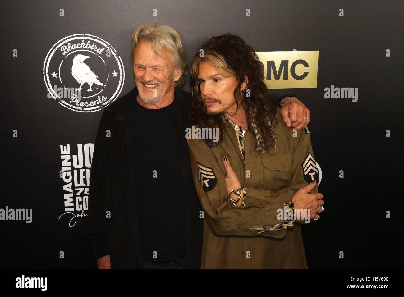 John Lennon 75th Birthday Concert At High Resolution Stock Photography ...