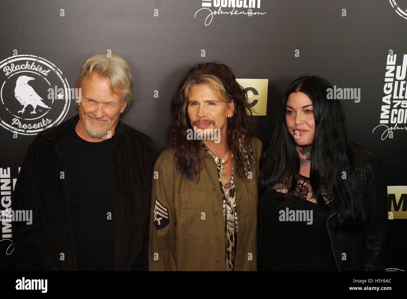 Kris Kristofferson, Steven Tyler, & Mia Tyler on the Red Carpet prior ...