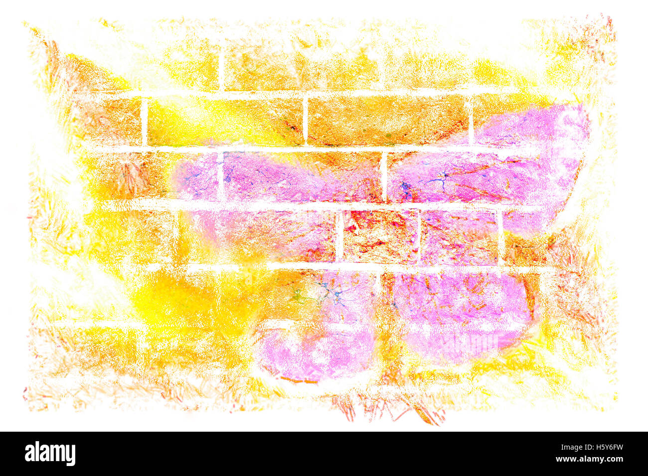Brick wall graffiti street Cut Out Stock Images & Pictures - Alamy