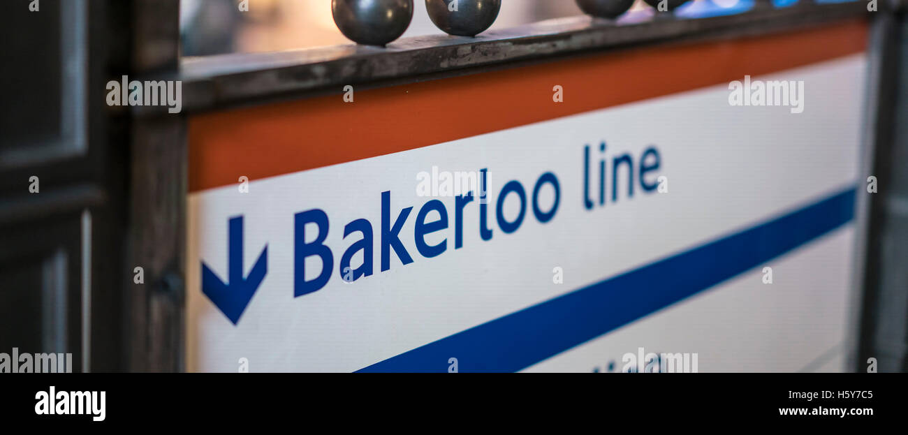 Bakerloo line hi-res stock photography and images - Alamy