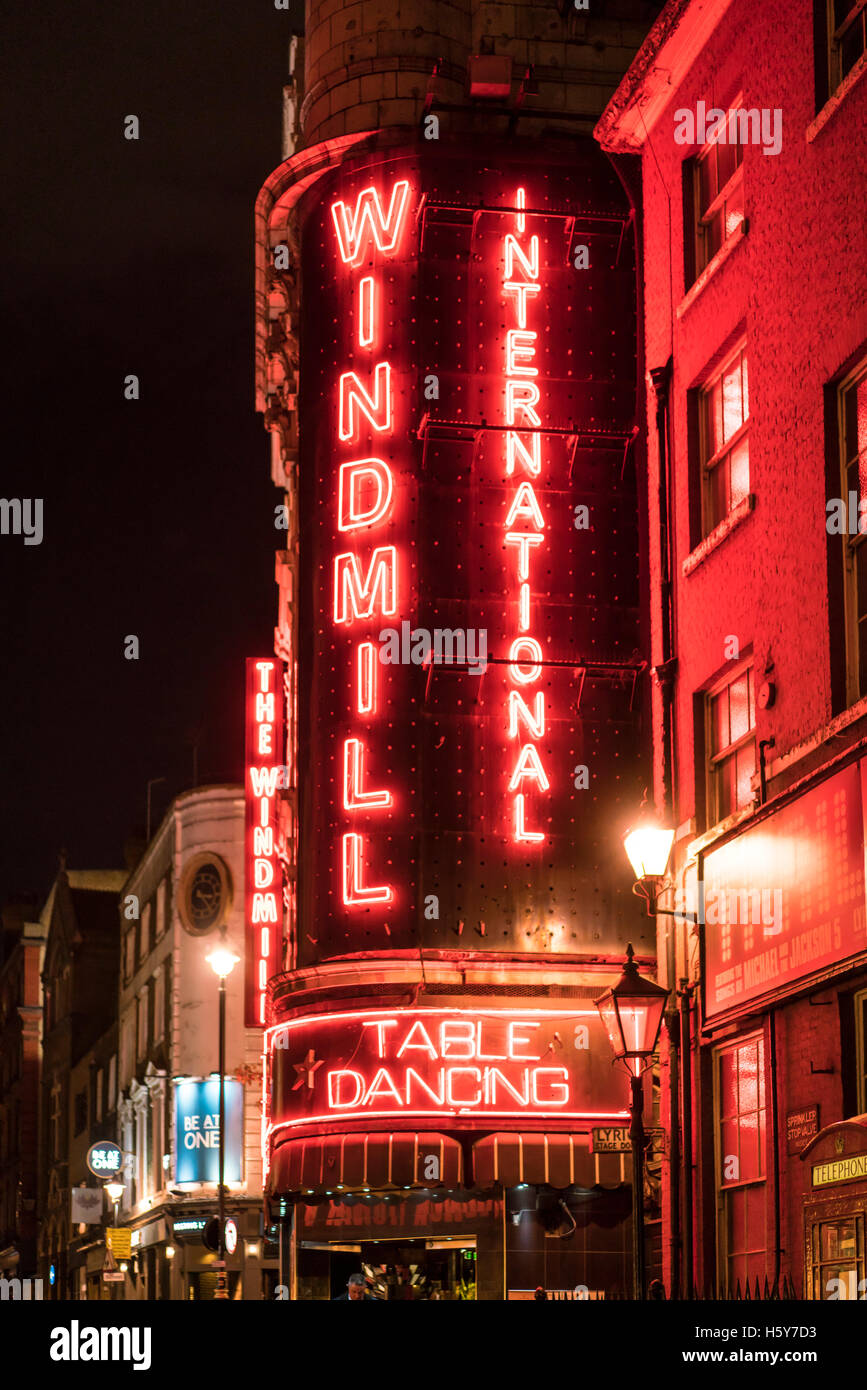 Windmill soho london hi-res stock photography and images - Alamy