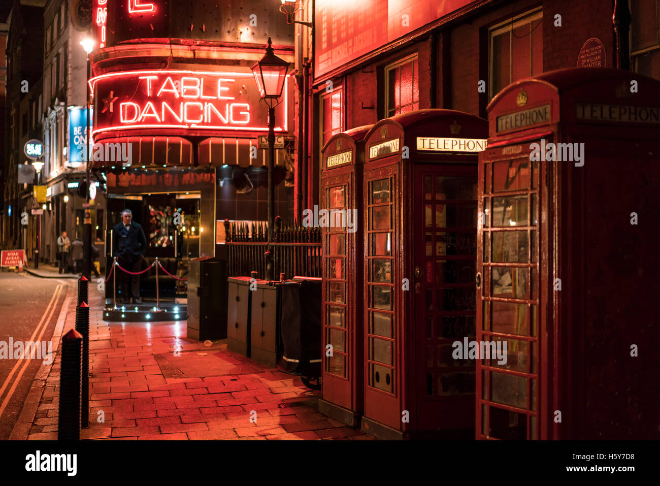 Famous Windmill Table Dance Bar at London West End - Soho LONDON ...