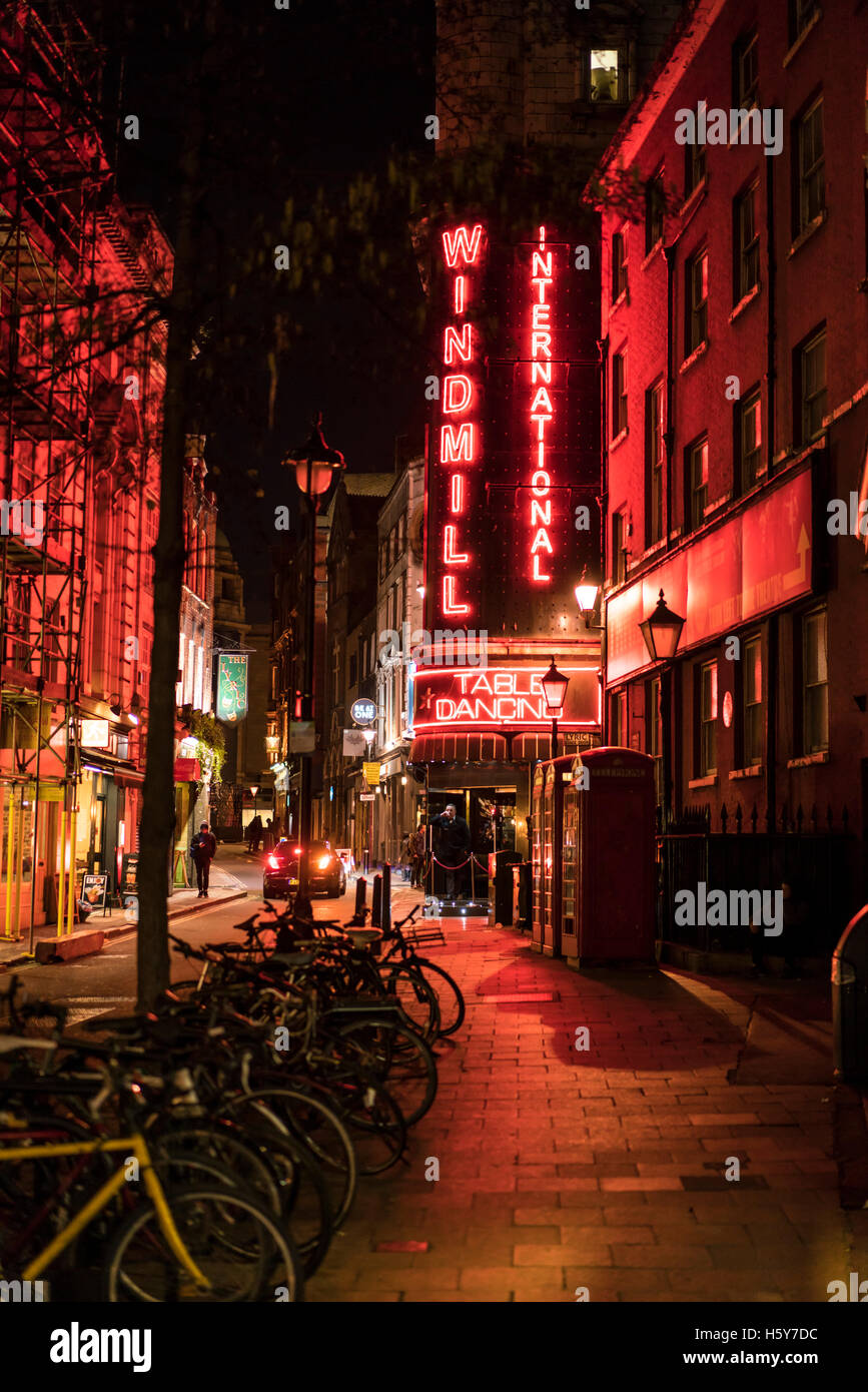 Famous Windmill Table Dance Bar at London West End - Soho LONDON ...