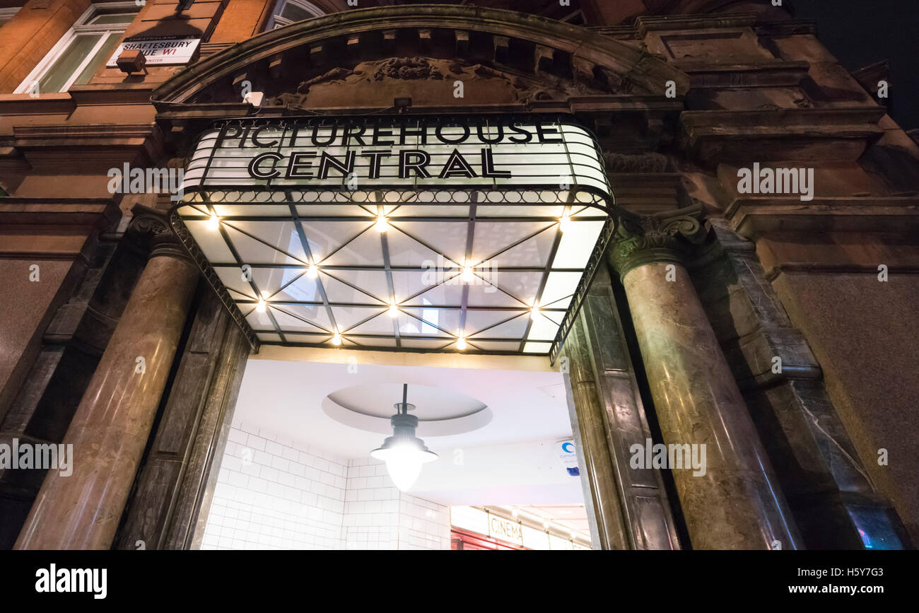 Picturehouse Central at Shaftesbury Avenue LONDON, ENGLAND - FEBRUARY ...