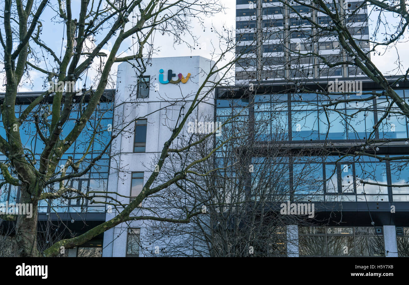 Itv London Studios London Britain High Resolution Stock Photography and ...