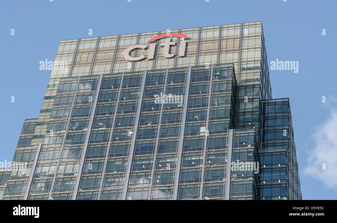 Citi building citibank canary wharf hi-res stock photography and images ...