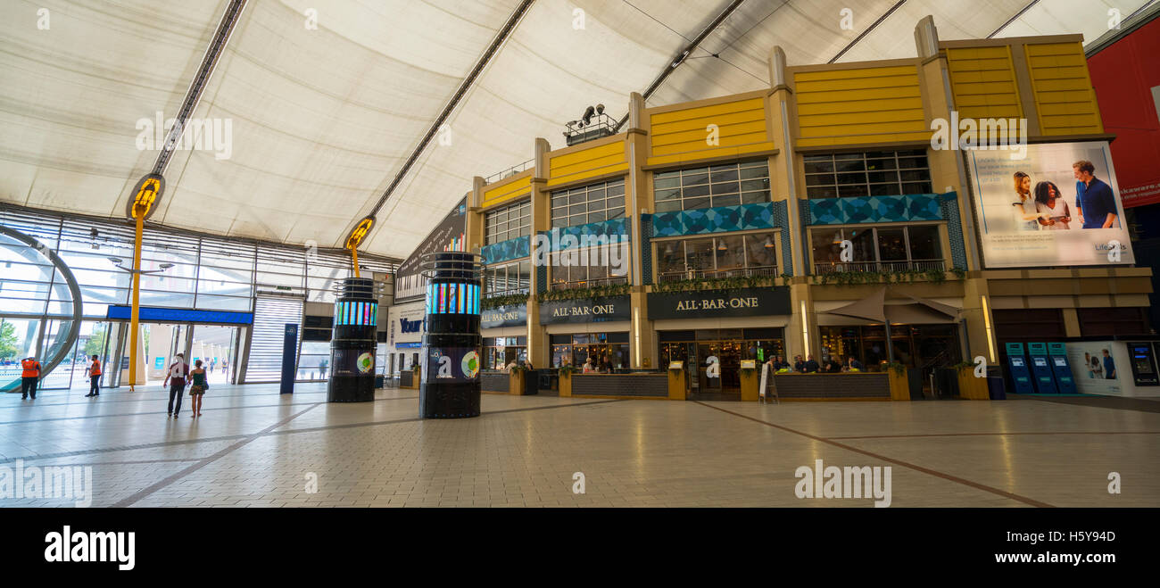 Entrance lobby of O2 Arena London Stock Photo - Alamy
