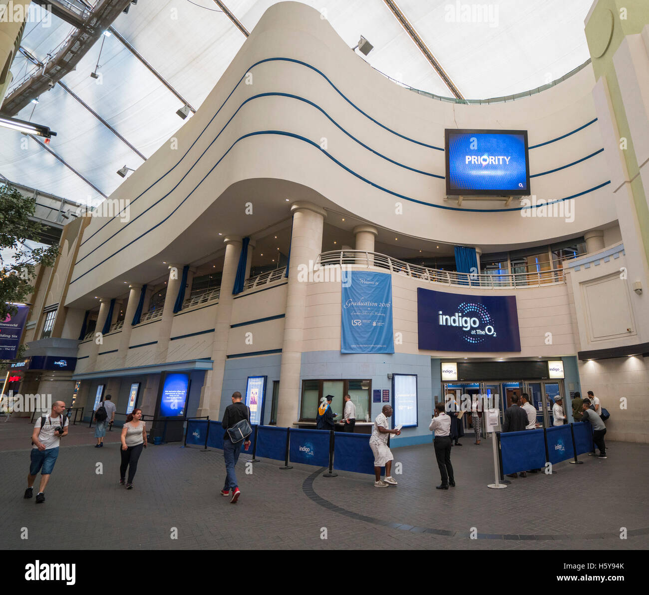 Indigo venue at the O2 Arena London Stock Photo - Alamy