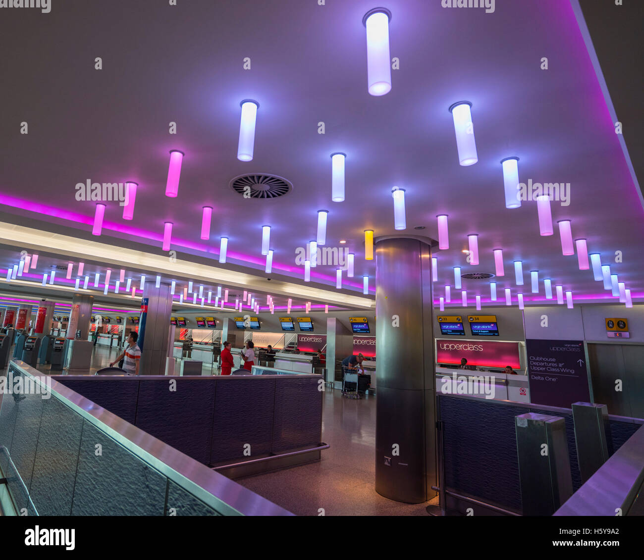 Colorful Terminal 3 at Heathrow Airport Stock Photo - Alamy