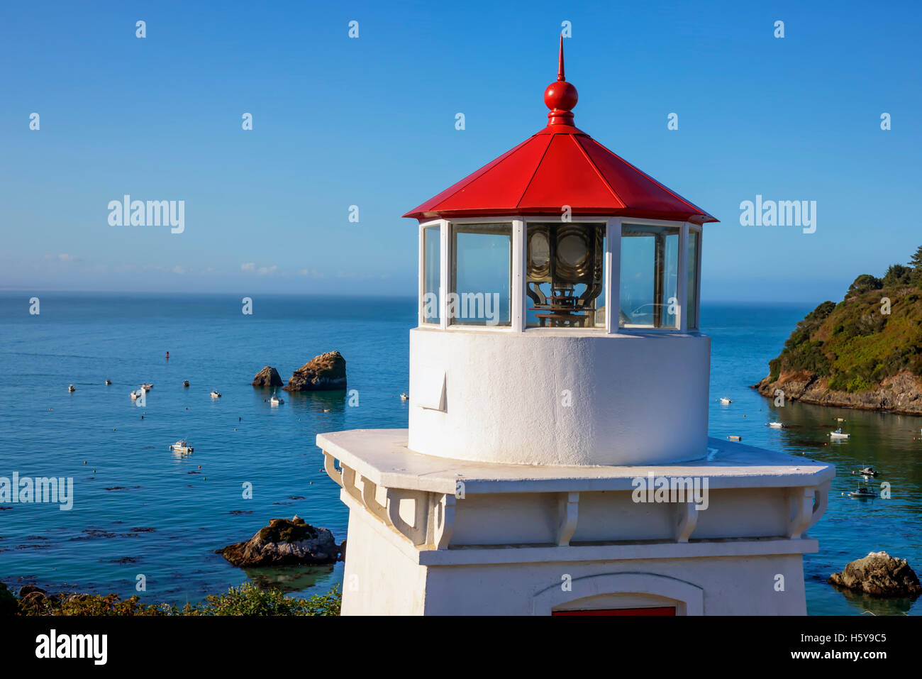 Memorial Lighthouse. Trinidad, California, USA Stock Photo - Alamy