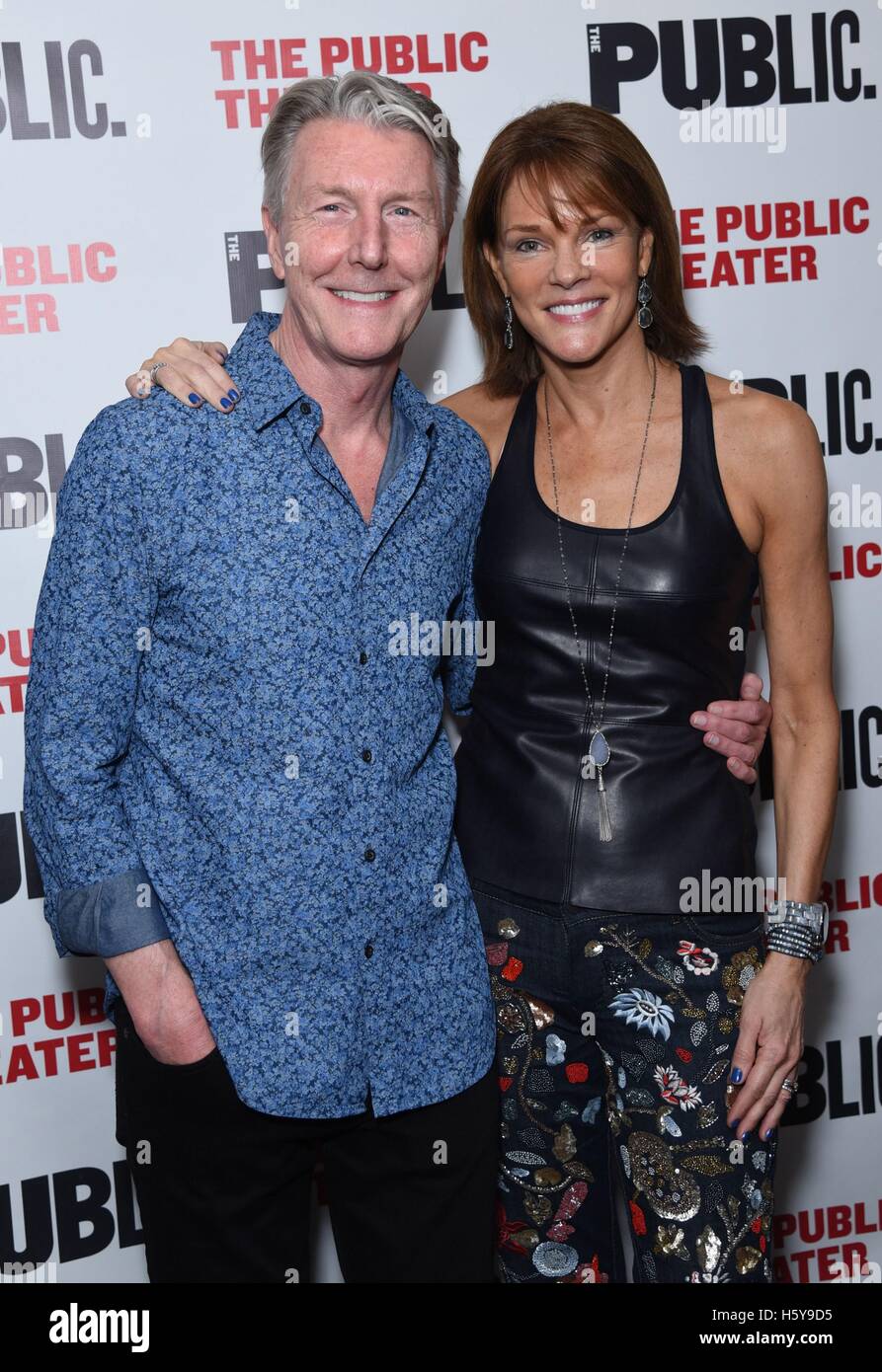 New York, NY, USA. 20th Oct, 2016. Byron Jennings, Carolyn McCormick at ...