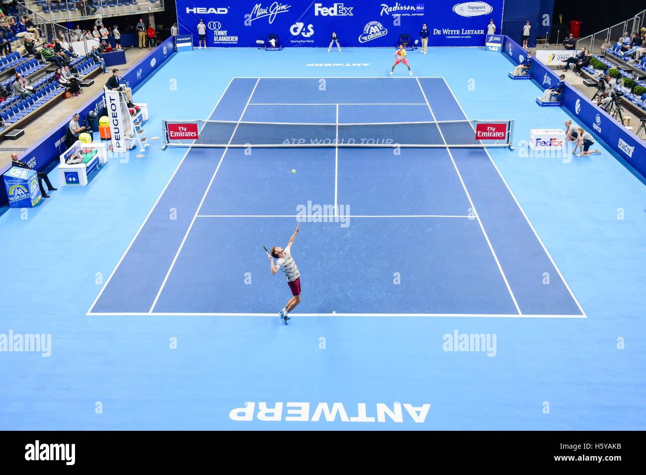 Lotto Arena, Antwerp, Belgium. 21st Oct, 2016. The European Open, new ...