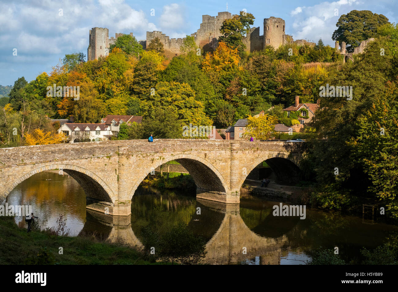 Ludlow south shropshire hi-res stock photography and images - Alamy