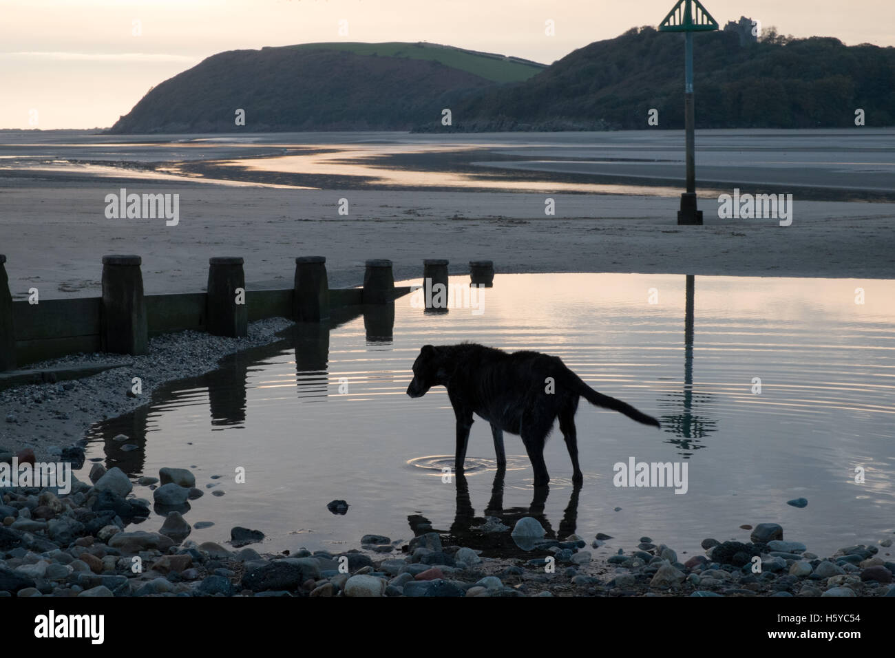 Ferryside from llansteffan hi-res stock photography and images - Alamy