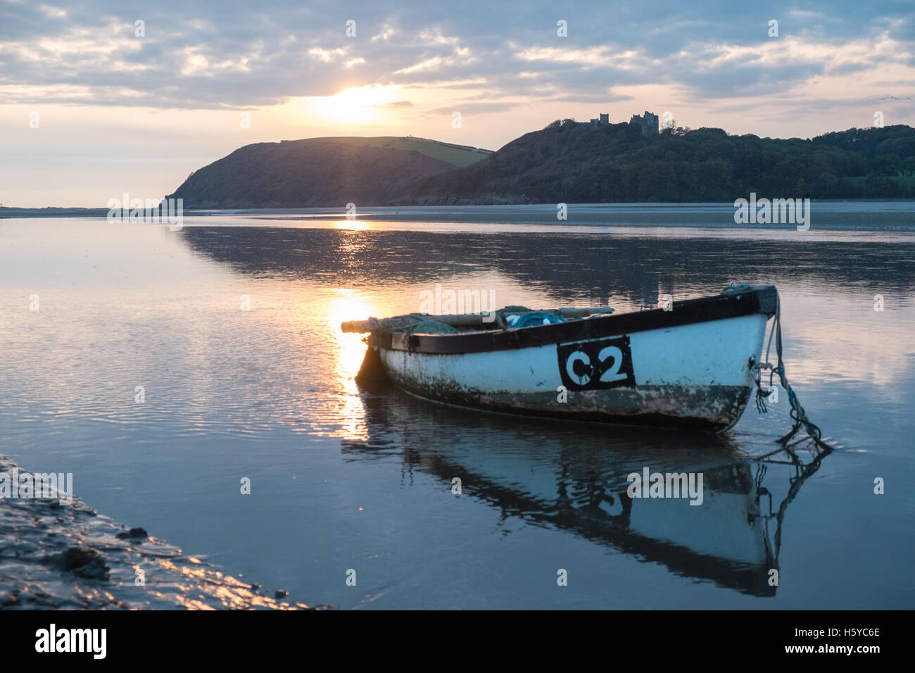 Towy from llansteffan hi-res stock photography and images - Alamy