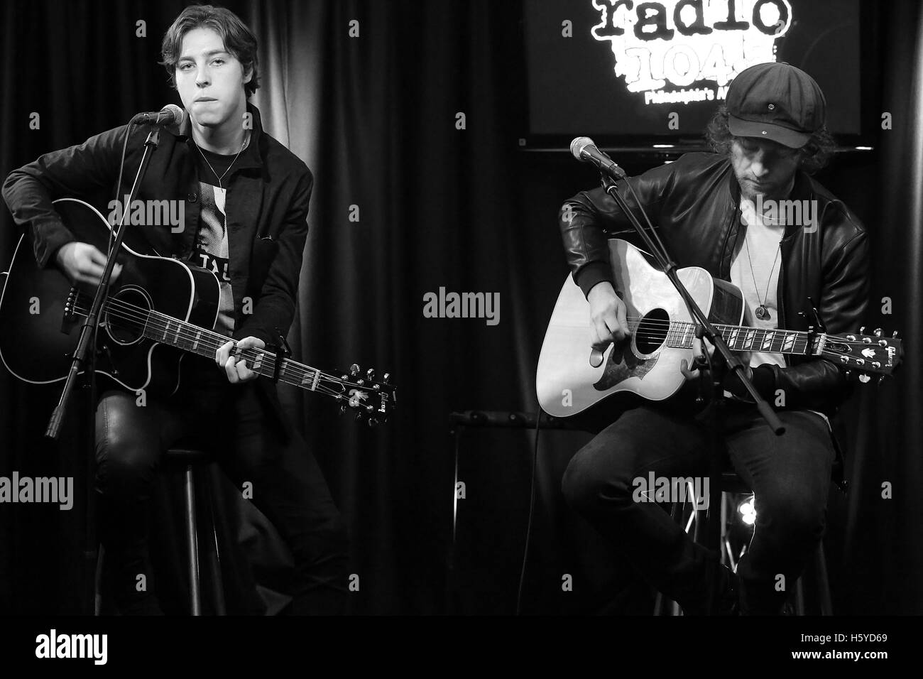 Bala Cynwyd, PA, USA. 21st Oct, 2016. Catfish and the Bottlemen visit ...