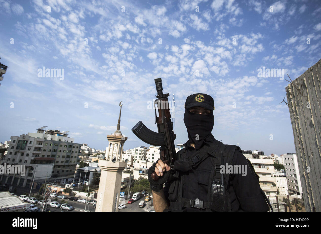 Gaza City, The Gaza Strip, Palestine. 21st Oct, 2016. A central ...