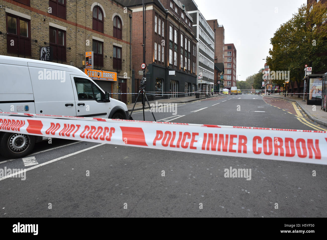 At wood green police station in north london hi-res stock photography ...