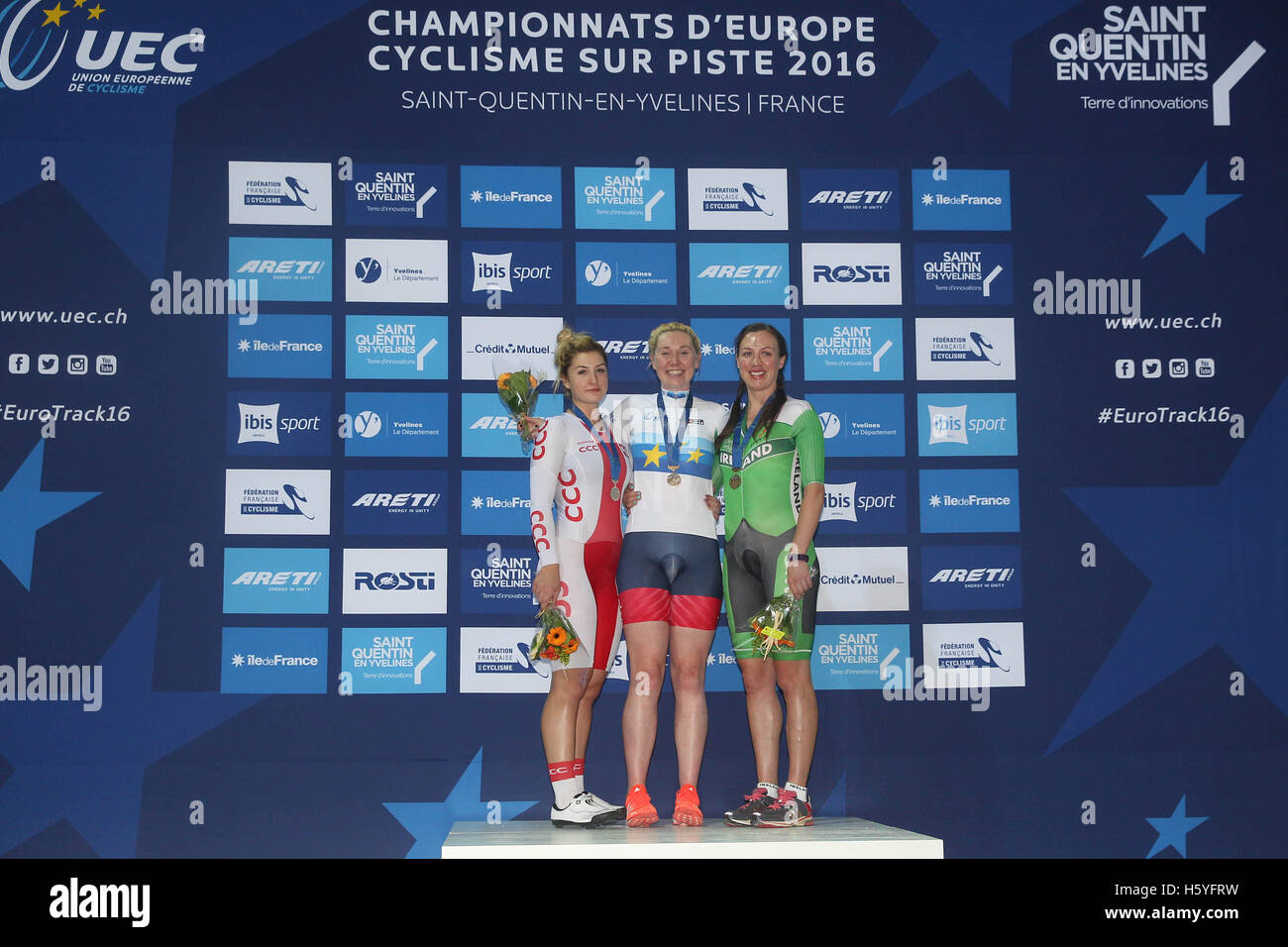 Saint Quentin-en-Yvelines. 22nd Oct, 2016. Paris. UEC Track Elite ...