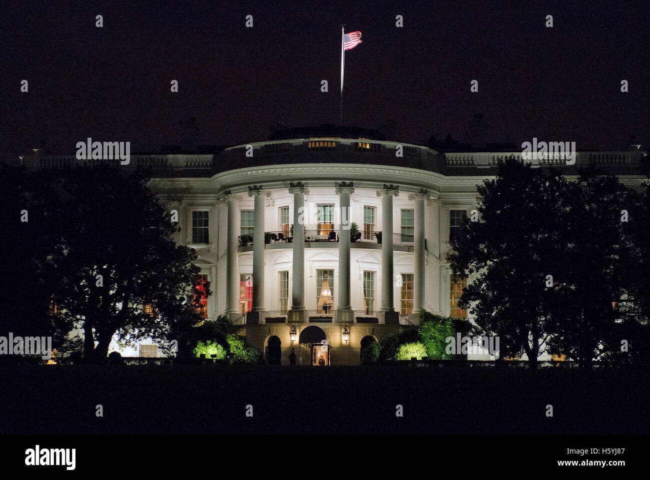 White House South Portico