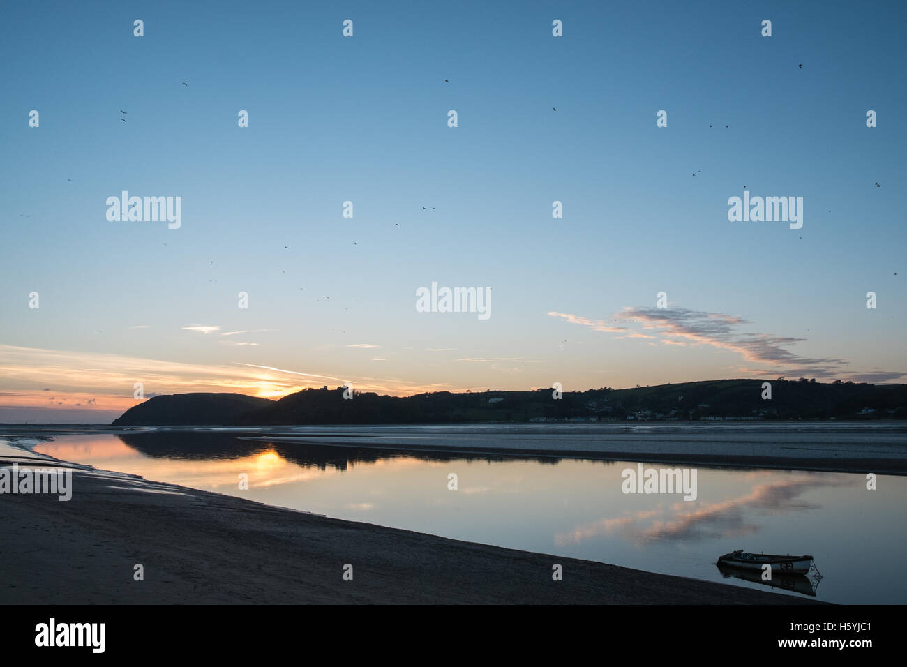 Ferryside from llansteffan hi-res stock photography and images - Alamy