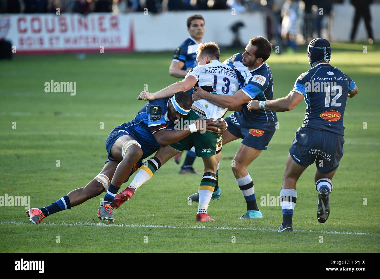 Castres, Languedoc, France. 22nd Oct, 2016. Champions Cup rugby union ...