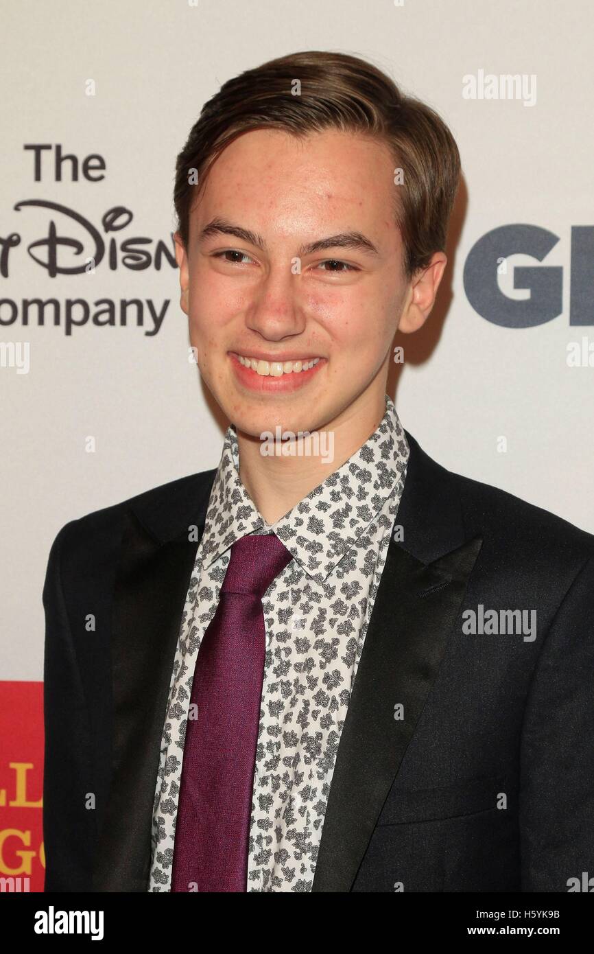 Beverly Hills, CA. 21st Oct, 2016. Hayden Byerly at arrivals for GLSEN ...