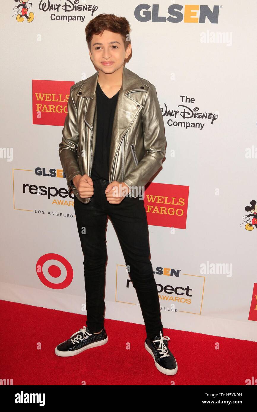 Beverly Hills, CA. 21st Oct, 2016. JJ Totah at arrivals for GLSEN ...
