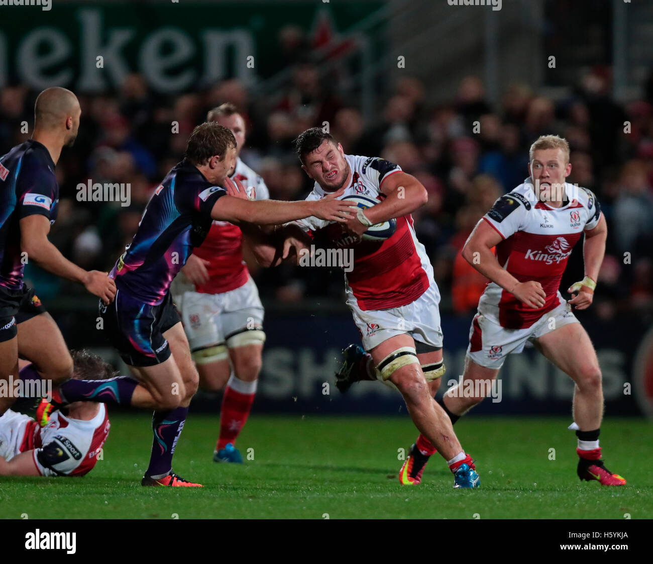 Kingston Stadium, Belfast, Northern Ireland. 22nd Oct, 2016. European ...