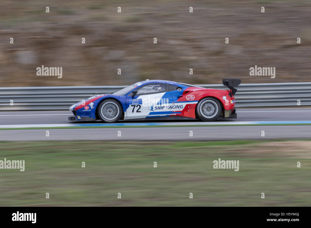 October 22, 2016. Estoril, Portugal. The #72 SMP Racing - Ferrari F488 ...