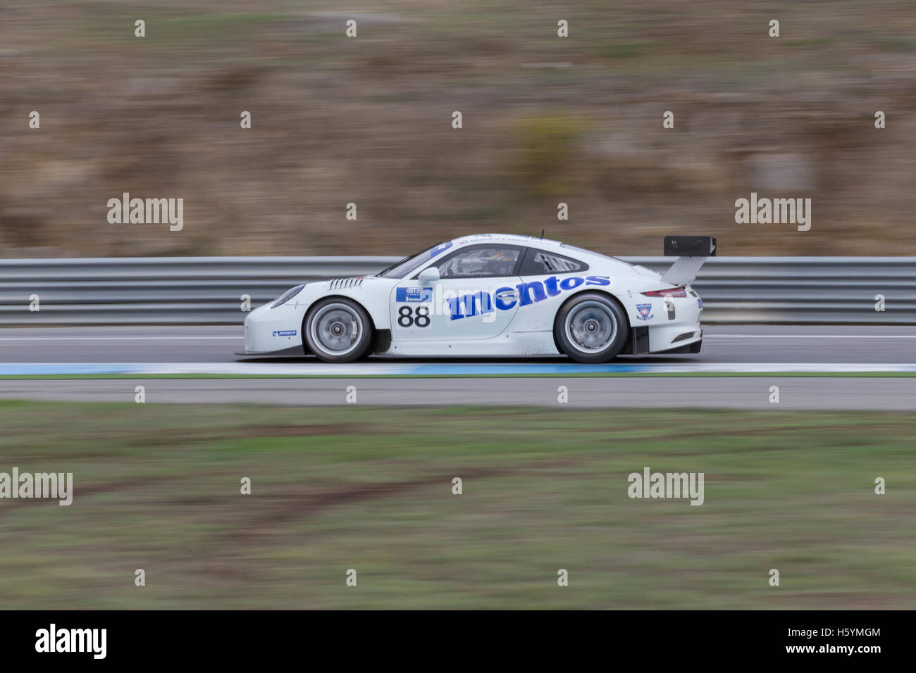 October 22, 2016. Estoril, Portugal. The #88 Mentos Racing - Porsche ...