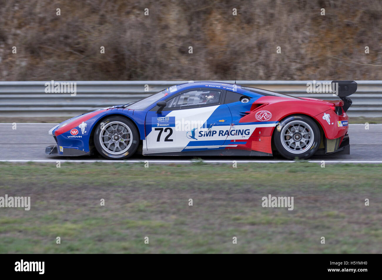 October 22, 2016. Estoril, Portugal. The #72 SMP Racing - Ferrari F488 ...