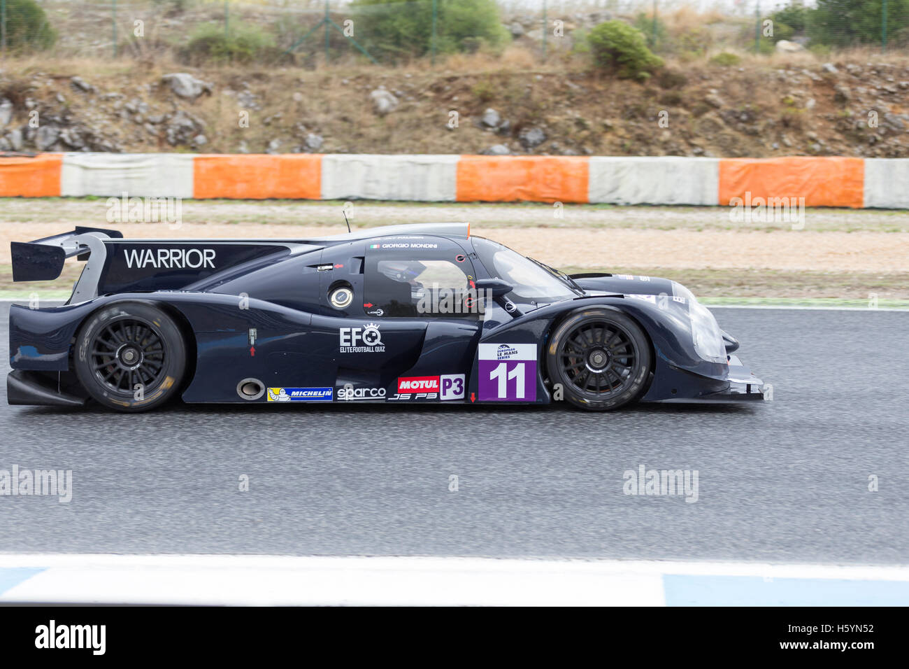 October 22, 2016. Estoril, Portugal. The #11 LMP3 Ligier JS P3 - Nissan ...