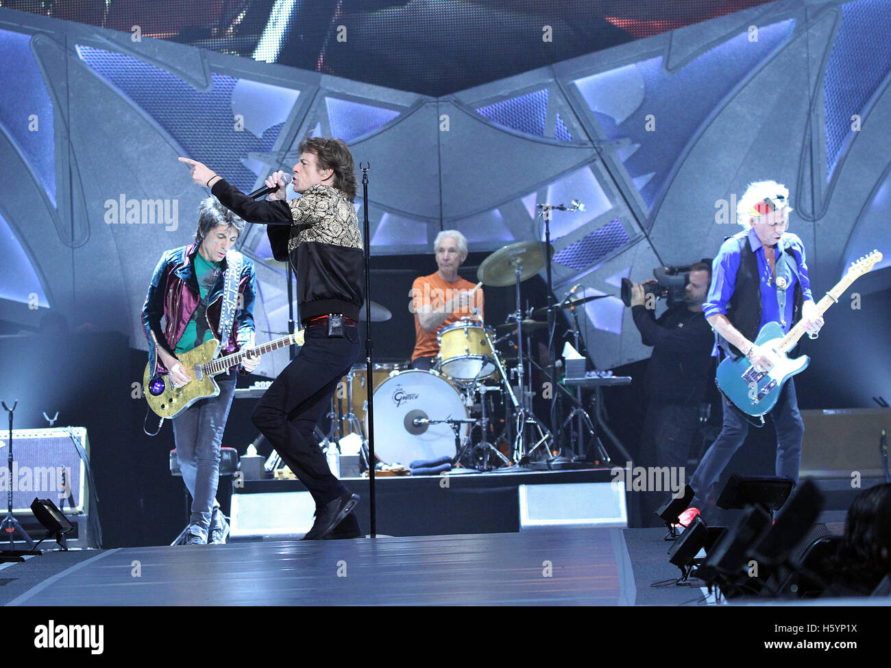 Las Vegas, Nevada, USA. 22nd Oct, 2016. English rock band The Rolling ...