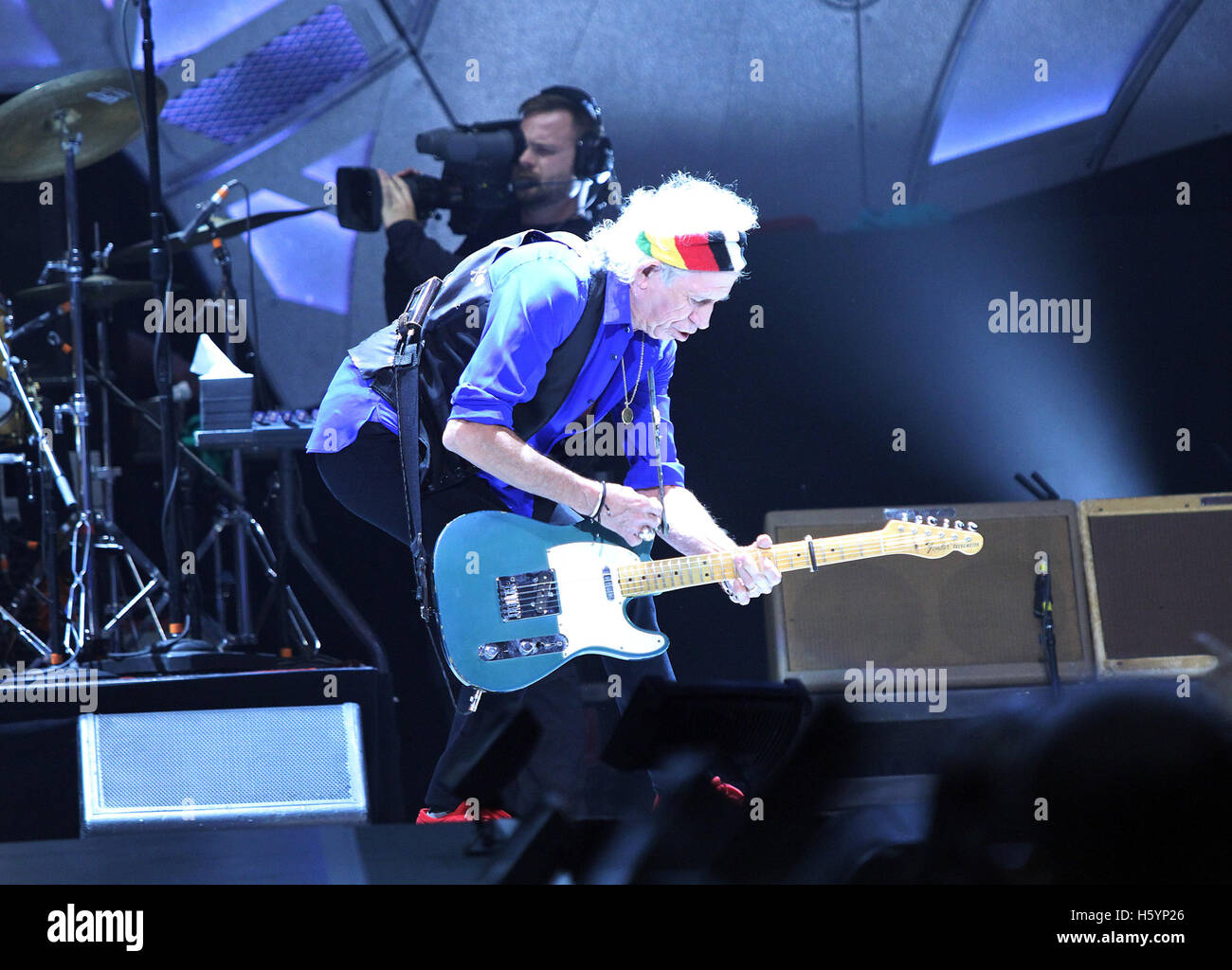 Las Vegas, Nevada, USA. 22nd Oct, 2016. Guitarist Keith Richards of the ...