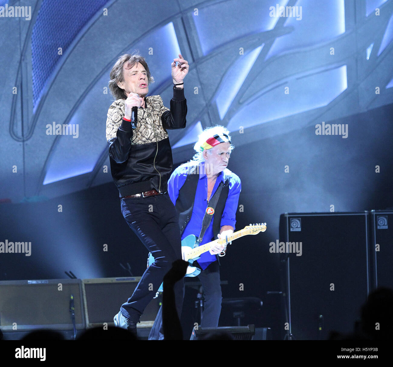 Las Vegas, Nevada, USA. 22nd Oct, 2016. Guitarist Keith Richards and ...