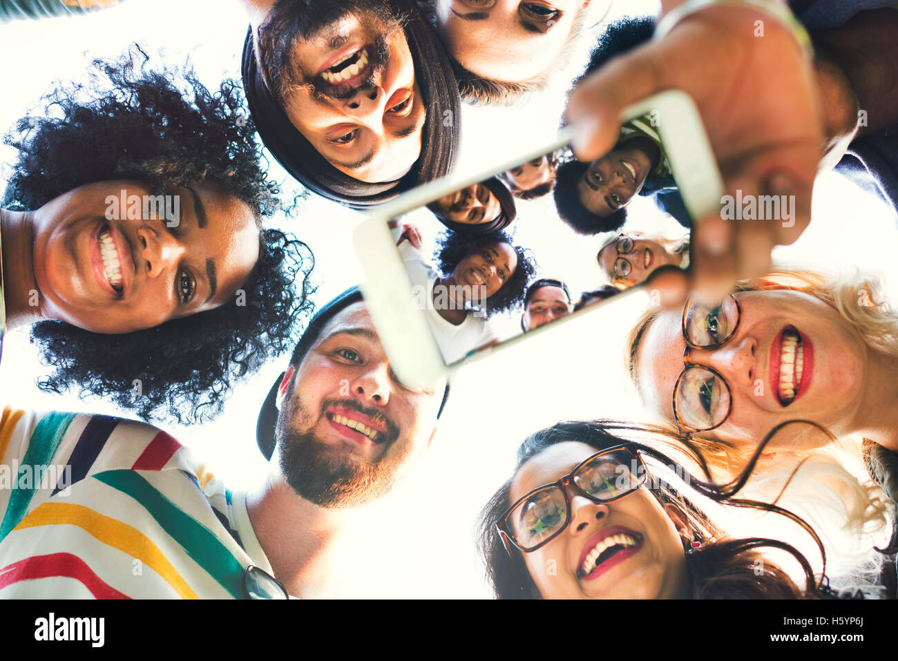 College Students Teamwork Talking Photo Concept Stock Photo - Alamy