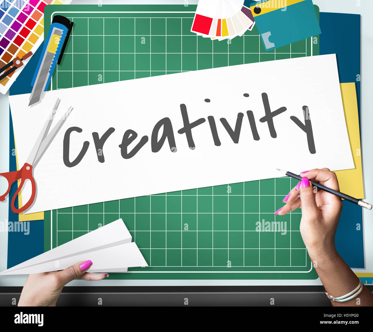 Improve Ideas Inspiration Creative Concept Stock Photo - Alamy