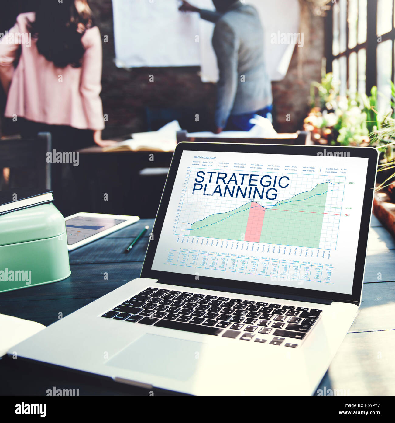 Strategic Plan Graphs Business Marketing Goals concept Stock Photo - Alamy