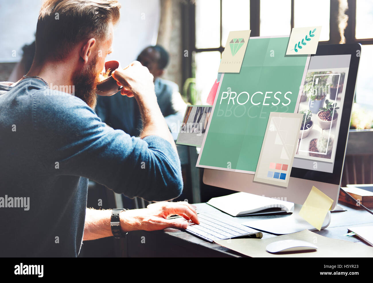 Process Procedures Steps System Task Concept Stock Photo - Alamy