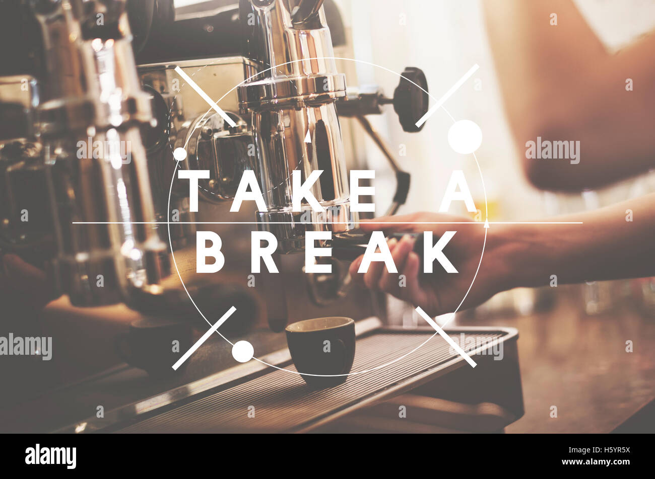 Take A Break Time Relaxation Lifestyle Concept Stock Photo - Alamy