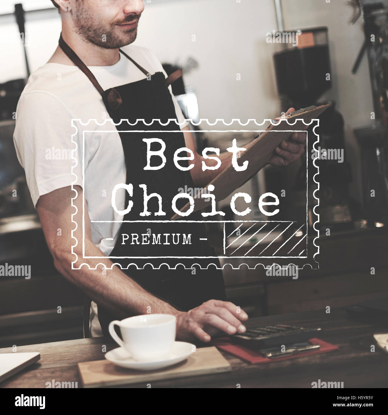 Best Choice Seller Product Merchandise Marketing Concept Stock Photo ...