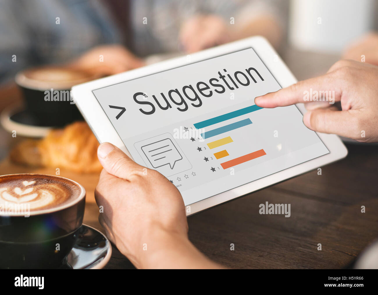 Suggestion Survey Comment Review Ratings Concept Stock Photo - Alamy