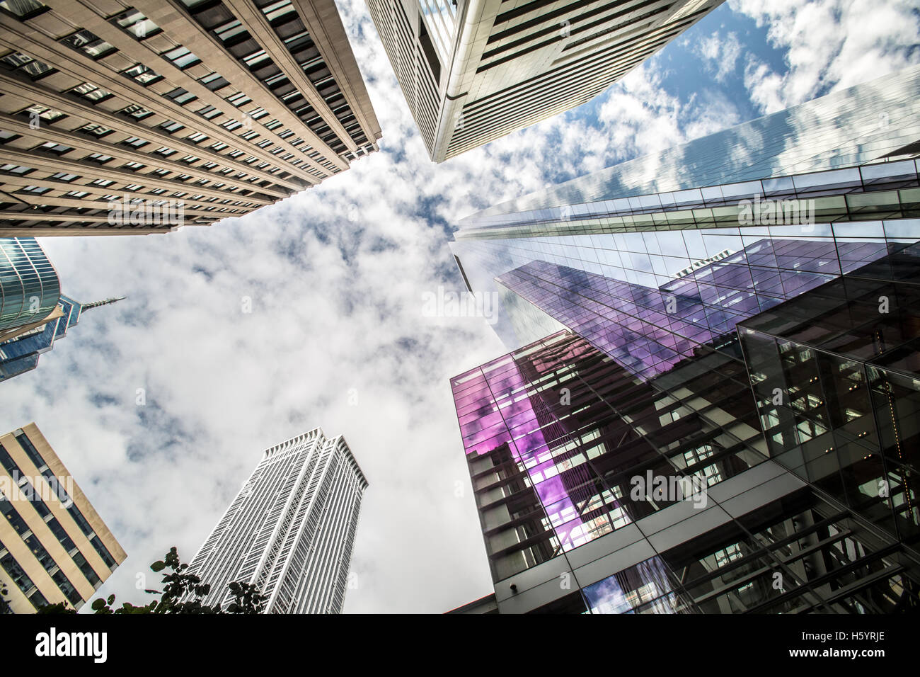 Buildings in the Center City of Philadelphia, Pennsylvania Stock Photo ...