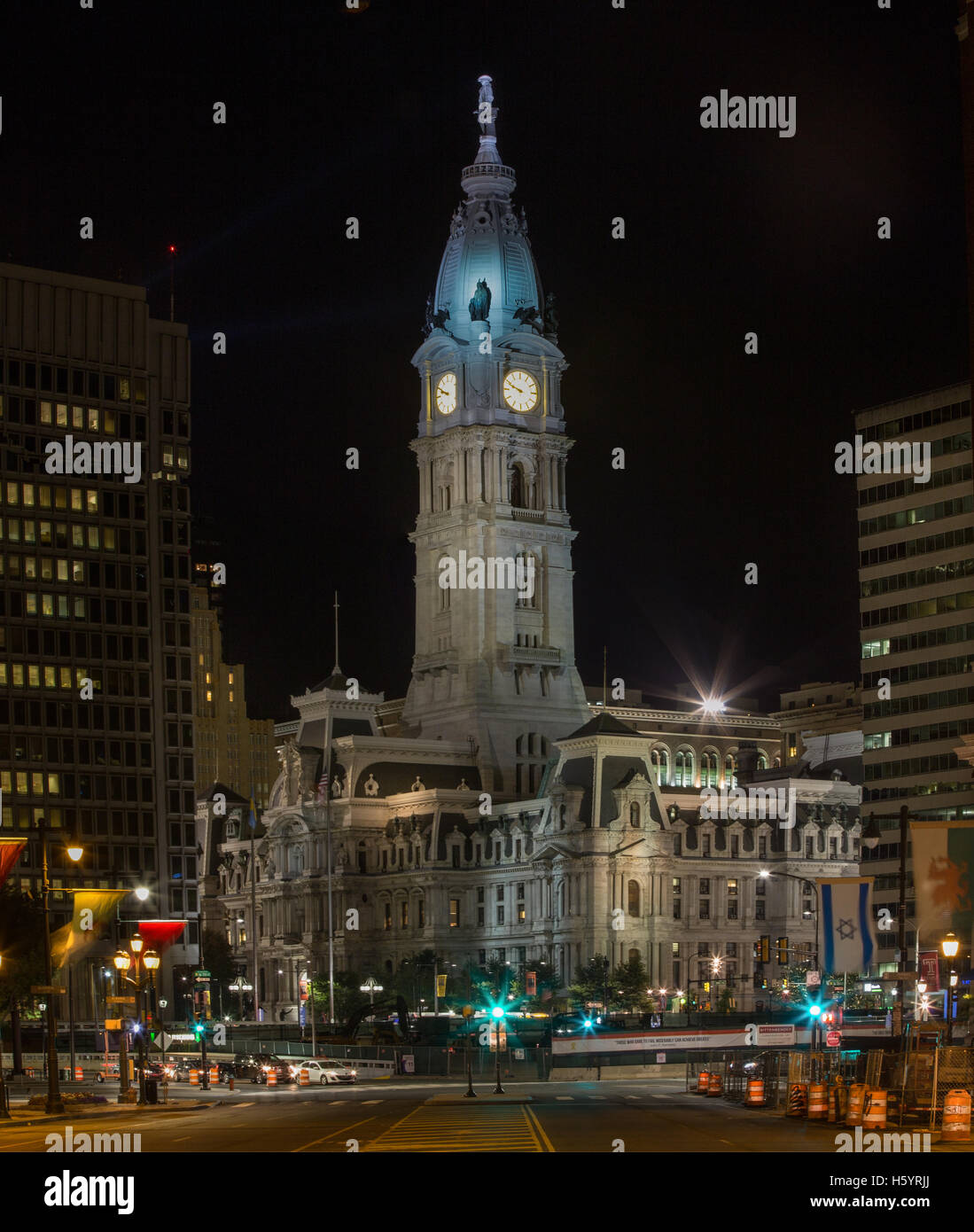 Philadelphia City Hall Stock Photo - Alamy
